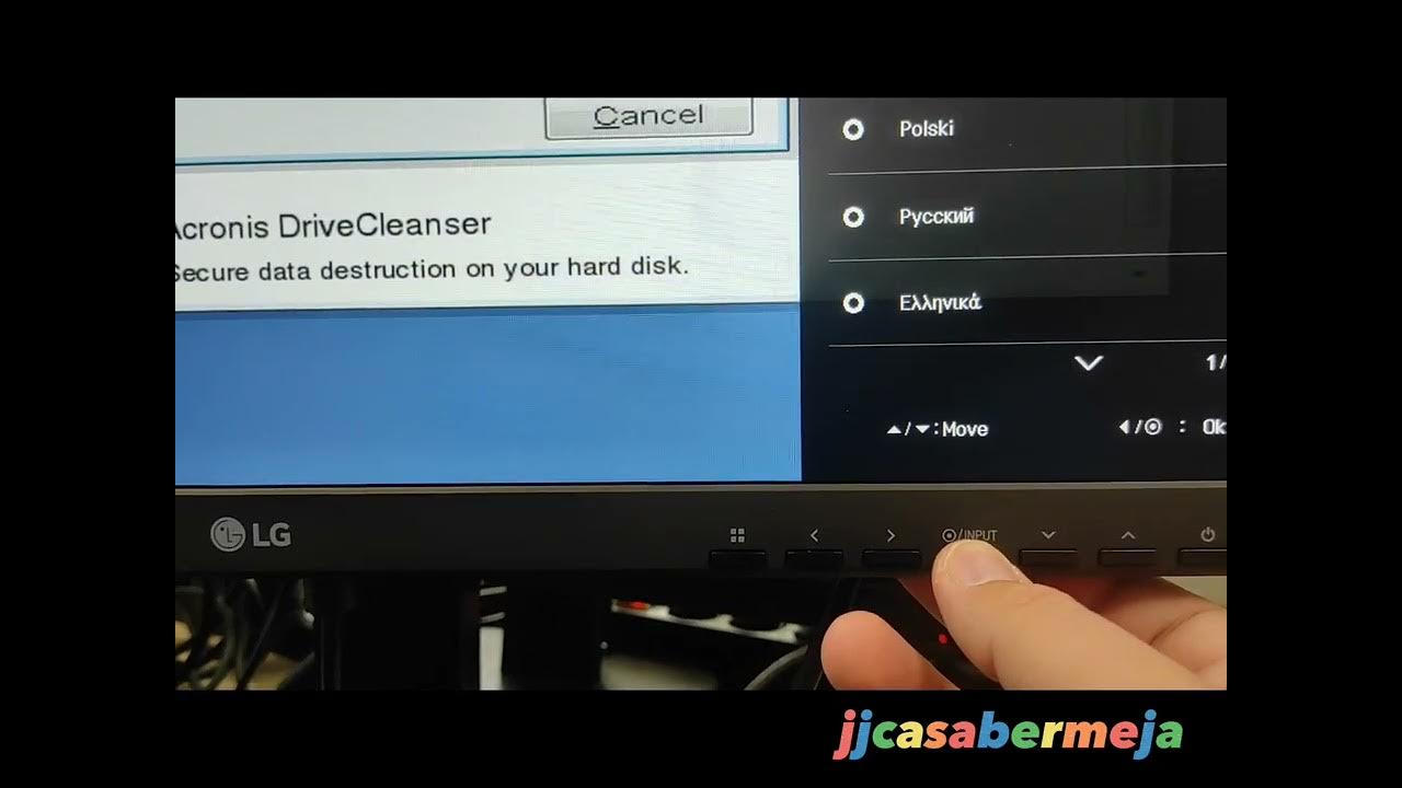 Monitor LG 24BK55: Cómo deshabilitar el Ahorro de Energía. - YouTube