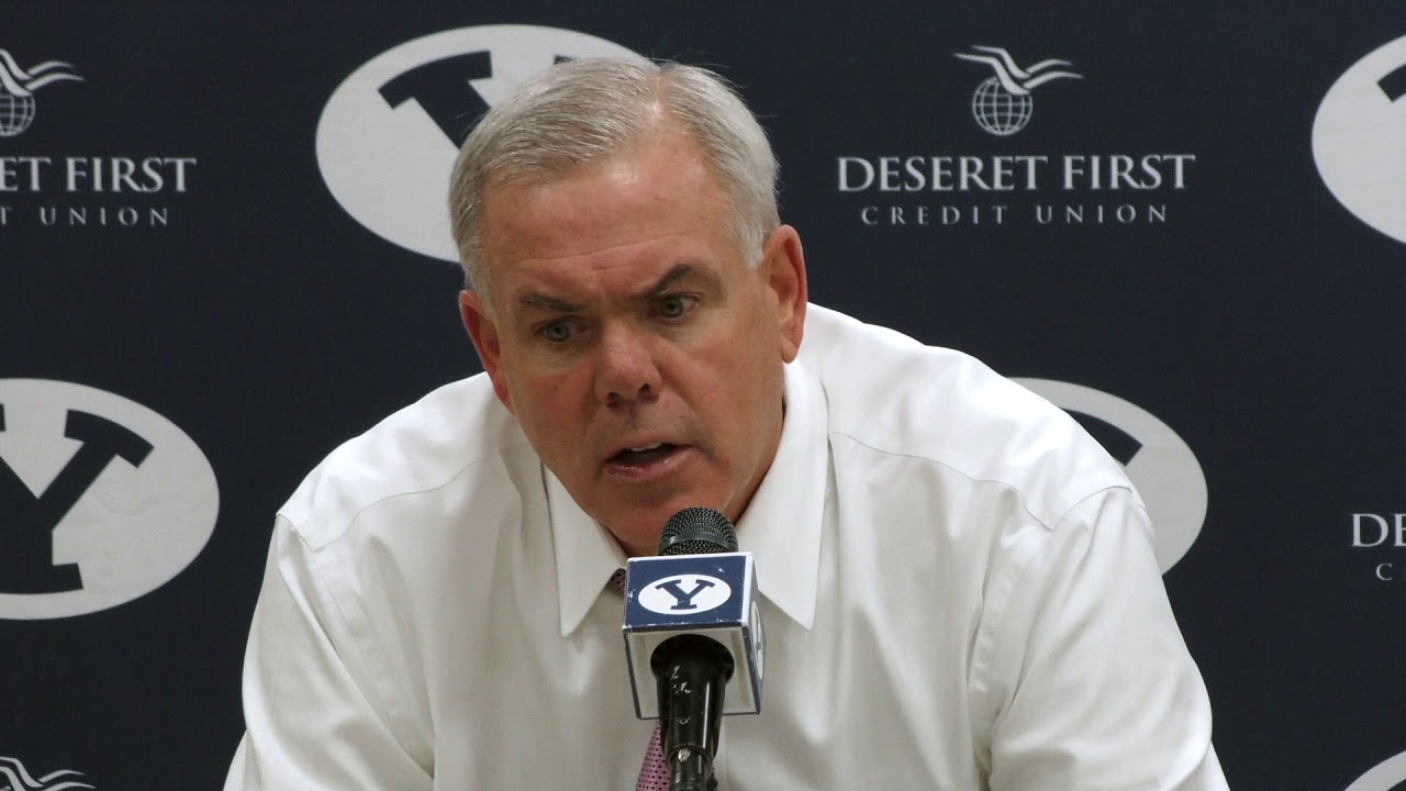 2017-18 BYU basketball: Dave Rose talks Cougars' 74-64 loss to Saint ...