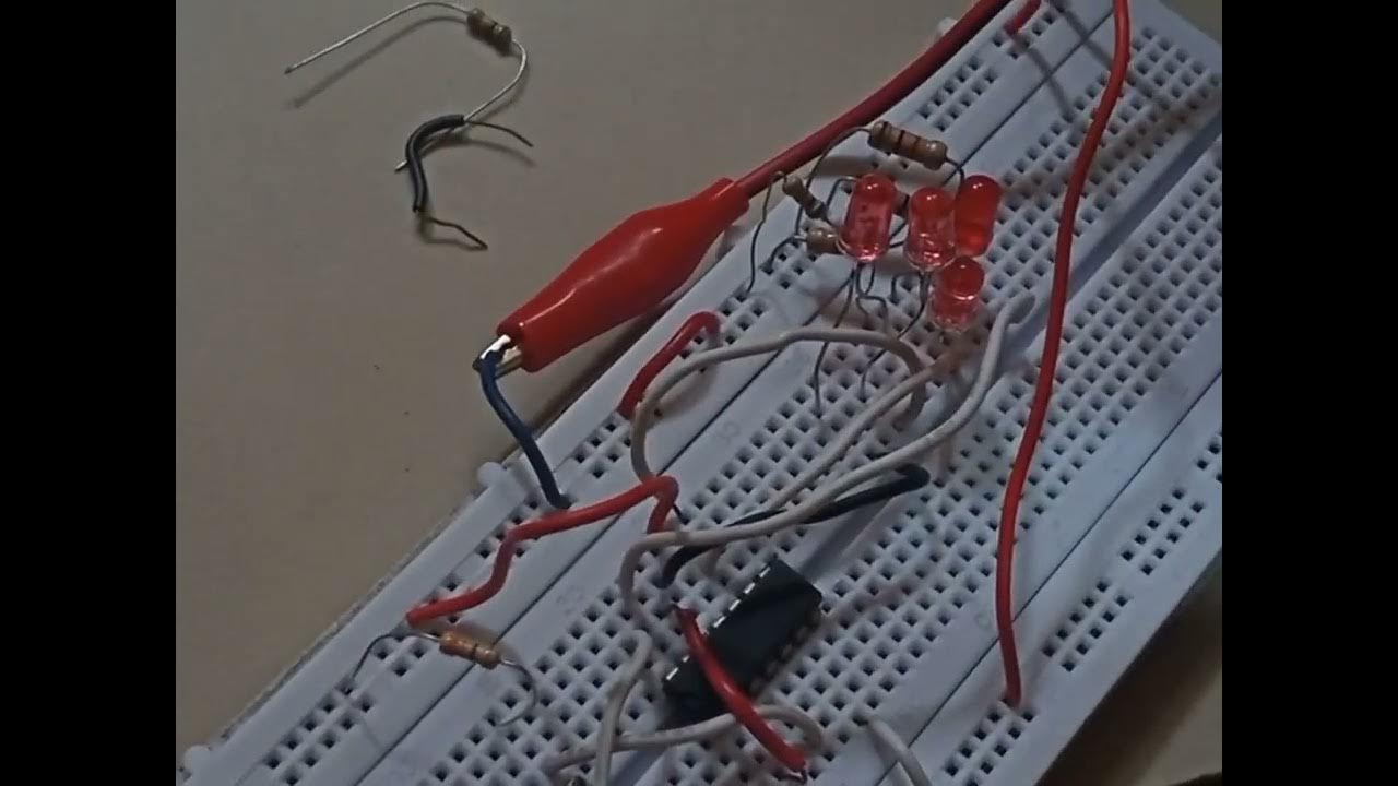 BINARY COUNTER CIRCUIT - YouTube