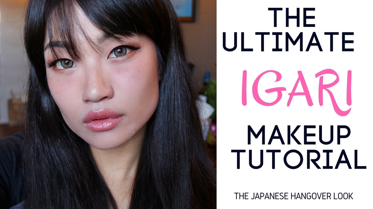 The Ultimate Igari Hangover Makeup Tutorial おフェロ - YouTube