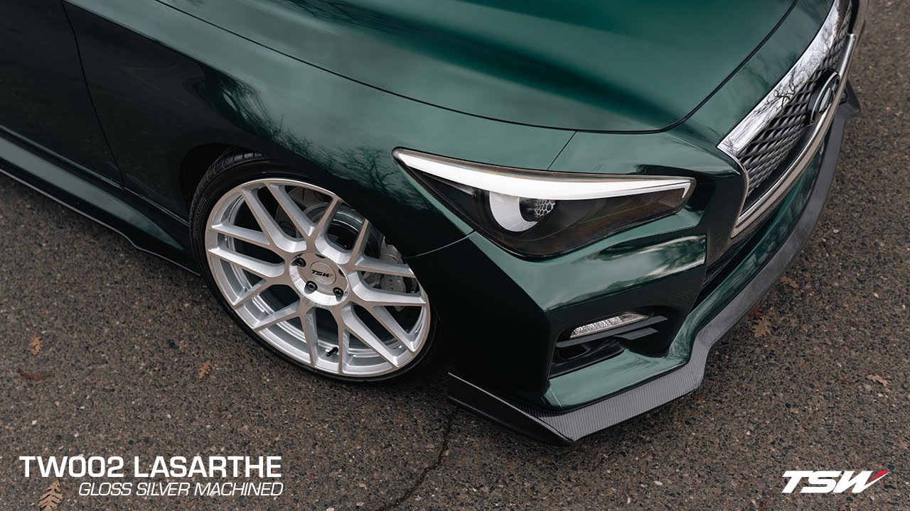 TSW TW002 Lasarthe | 20x9 - 20x10.5 | Gloss Silver Machined | Infinity ...