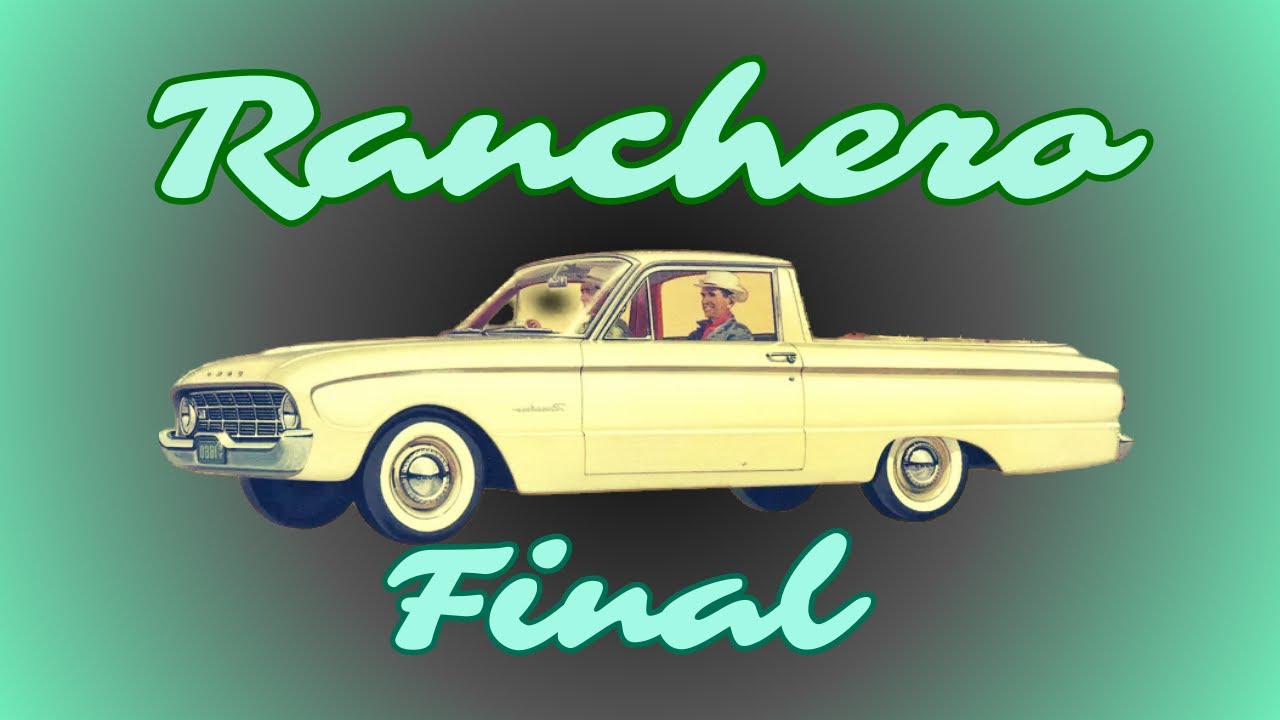 1960 Ford Ranchero Build Final - YouTube