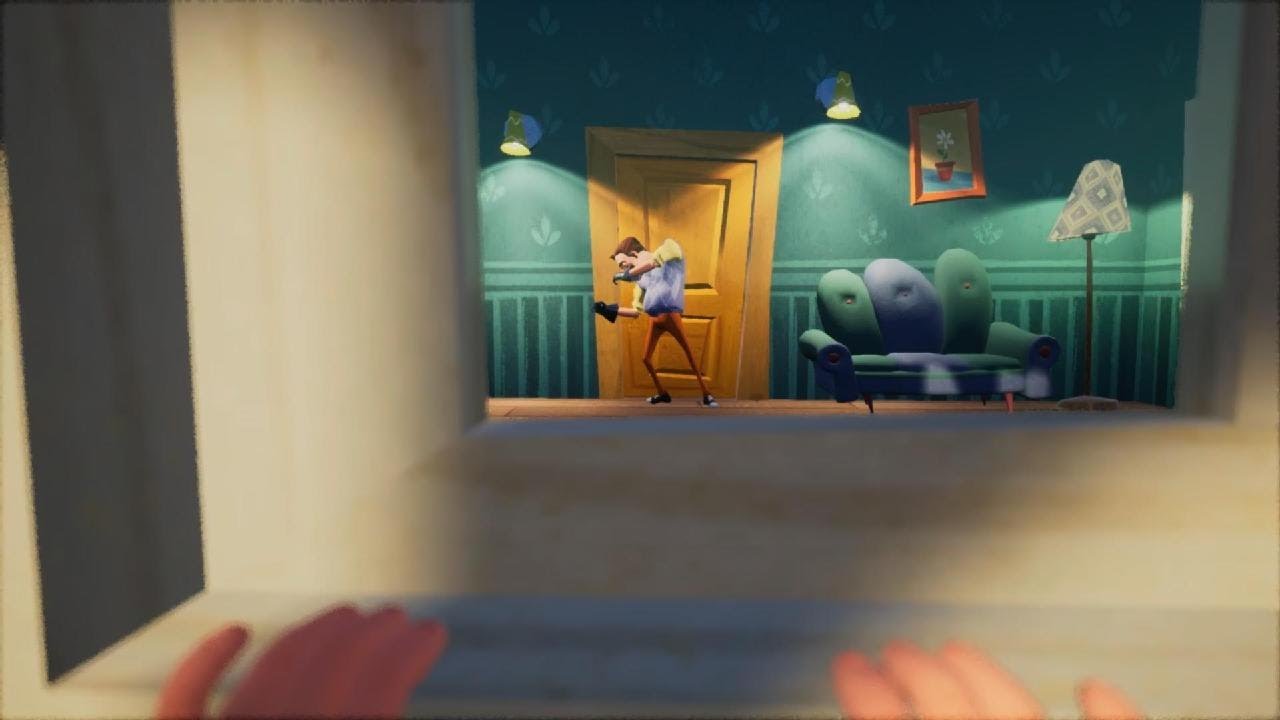 Hello neighbor acte 1 - YouTube