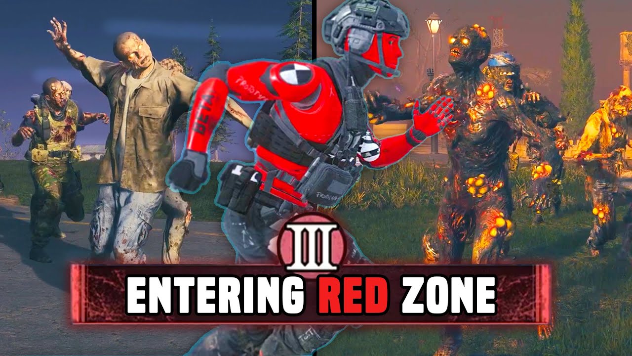 What Happens if you Sprint Directly to the Red Zone? | MWIII Zombies ...
