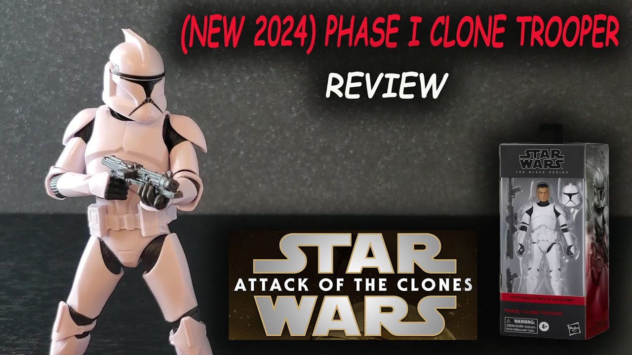 (NEW 2024) Phase I Clone Trooper (Star Wars Black Series) - REVIEW - YouTube
