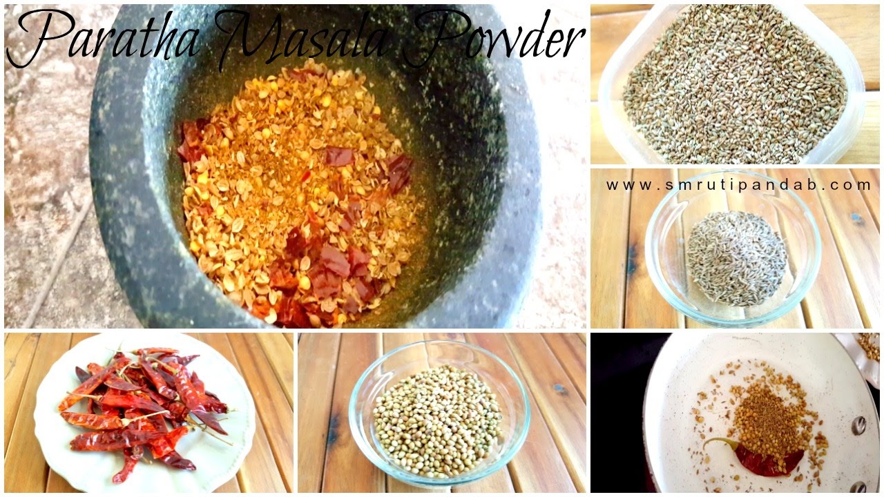 How to make Paratha Masala Powder for all your paratha recipes - YouTube