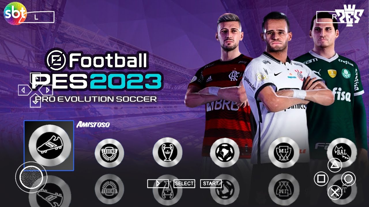 SAIU!! EFOOTBALL PES 2023 SUPER LEVE 300MB + BRASILEIRÃO E EUROPEU ...
