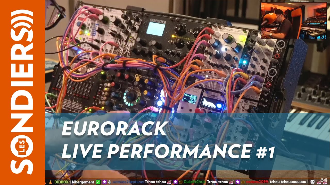 Eurorack live performance #1 (24/08/2022) - YouTube