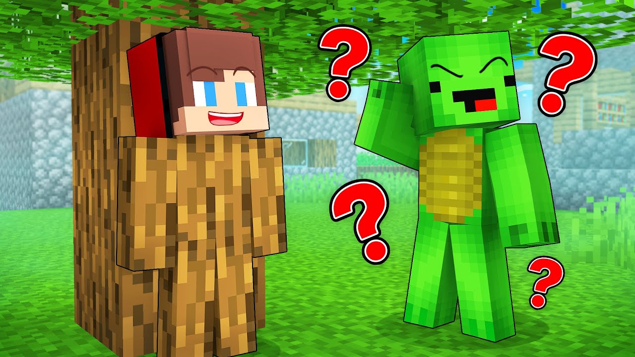 JJ vs Mikey in Secret HIDE and SEEK Battle in Minecraft - Maizen - YouTube