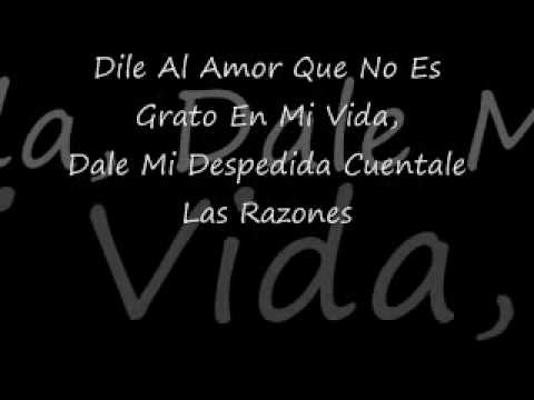 aventura - dile al amor - YouTube