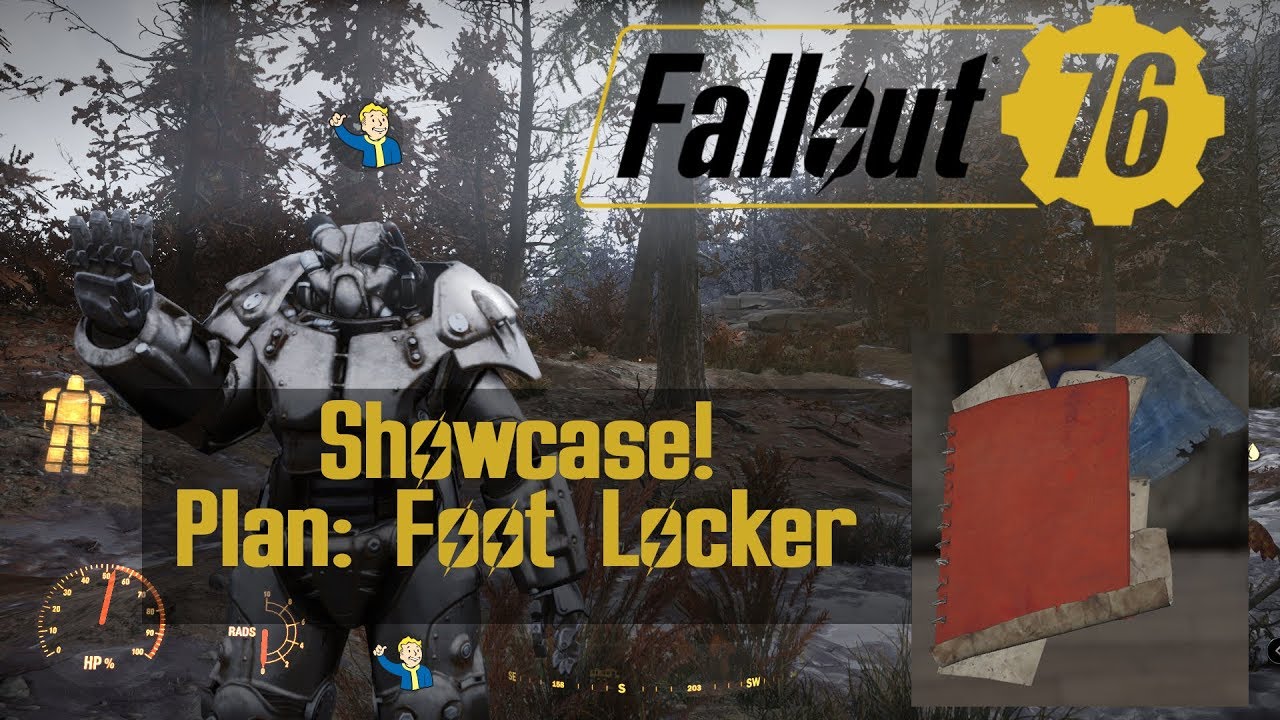 Showcase! Plan: Foot Locker Fallout 76 - YouTube