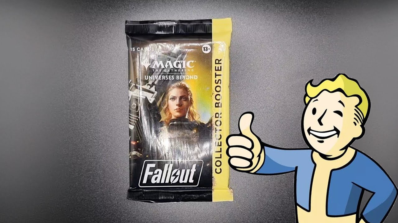 Fallout MTG Collector Booster Pack Opening - YouTube