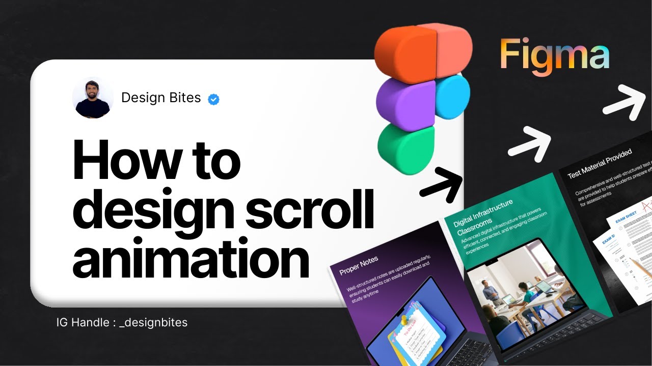 How to Design Scroll Animation in Figma - YouTube