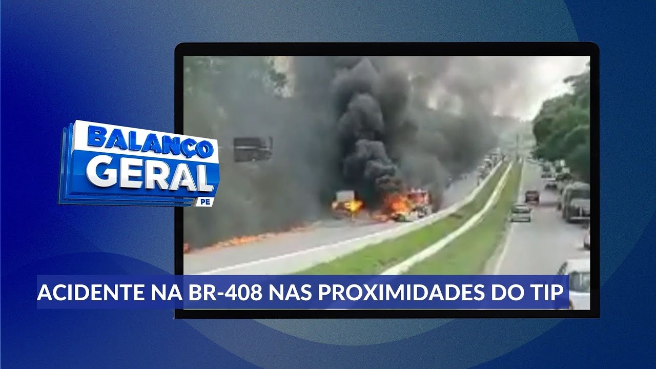 Acidente grave na BR-408, próximo ao TIP - YouTube