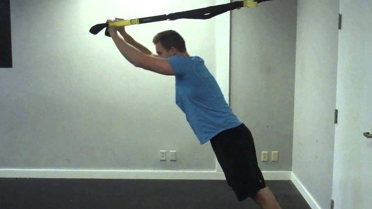 TRX Overhead Triceps Press - YouTube
