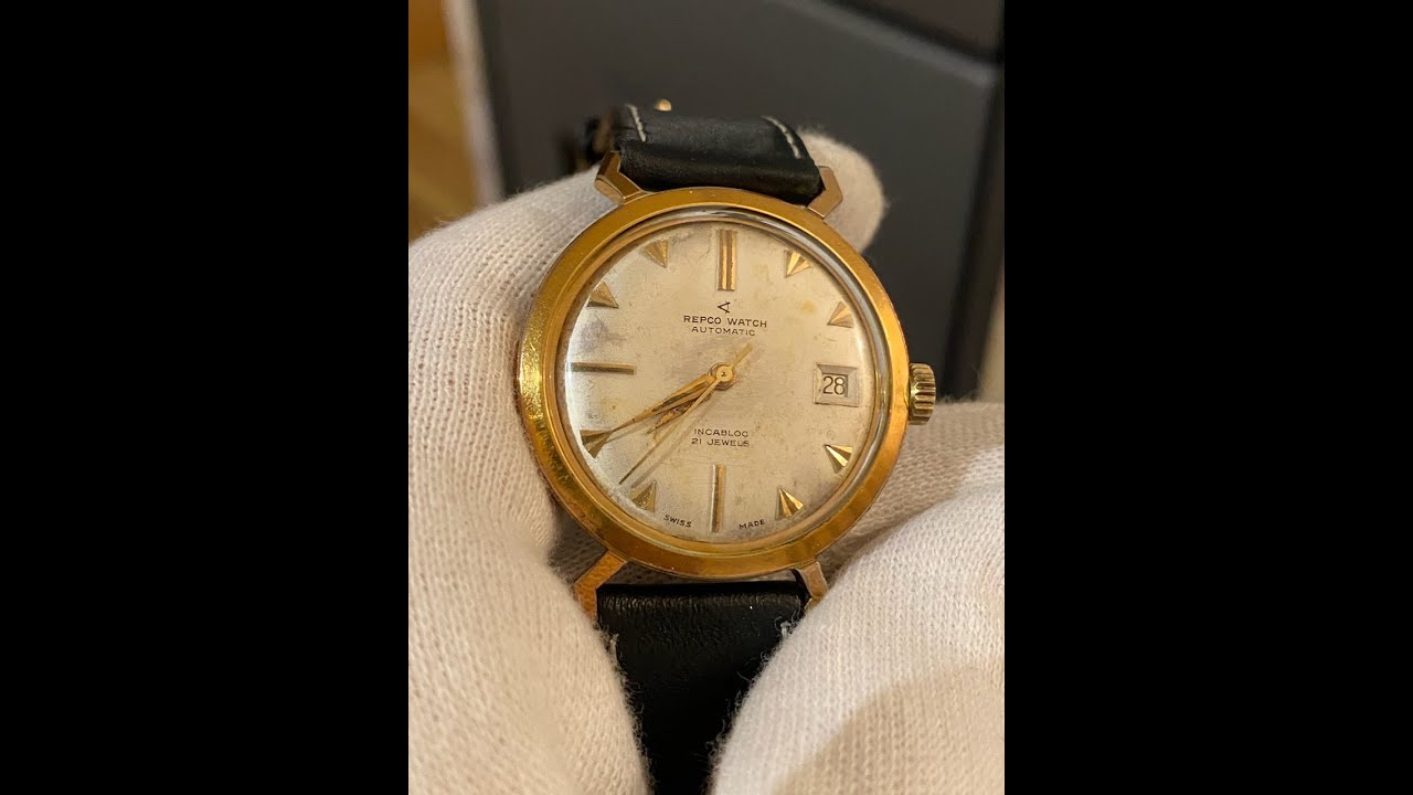 Repco Watch Swiss ETA 2452 - YouTube