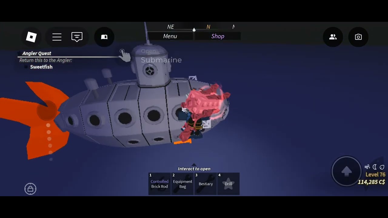 A guide to unlock the submarine in fisch - YouTube