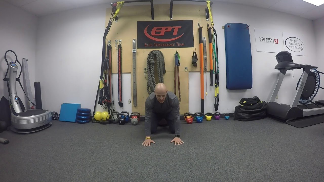 Rotary Stability Quadriped Rock with Shoulder Flexion - YouTube