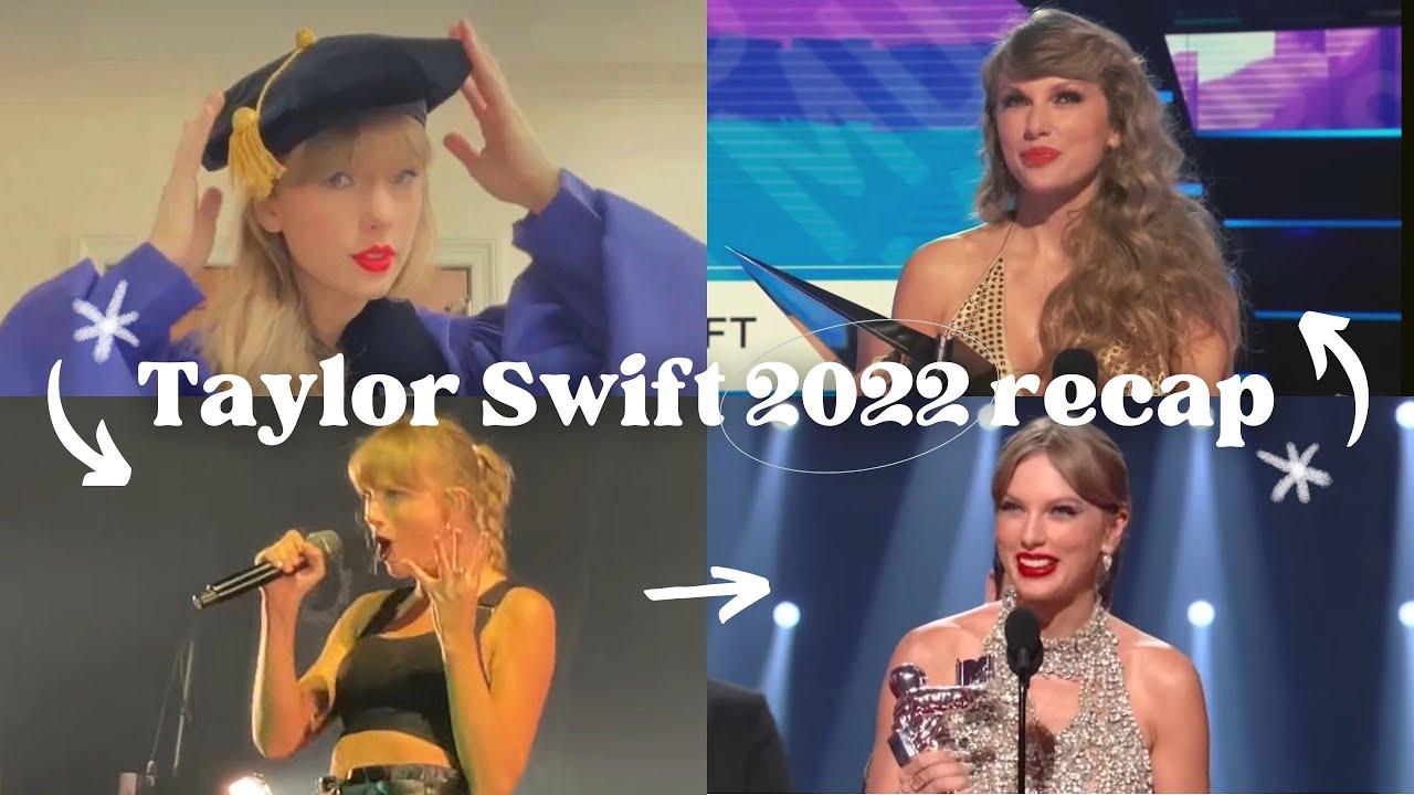 Taylor Swift 2022 Recap and Swiftly Spoken Awards - YouTube