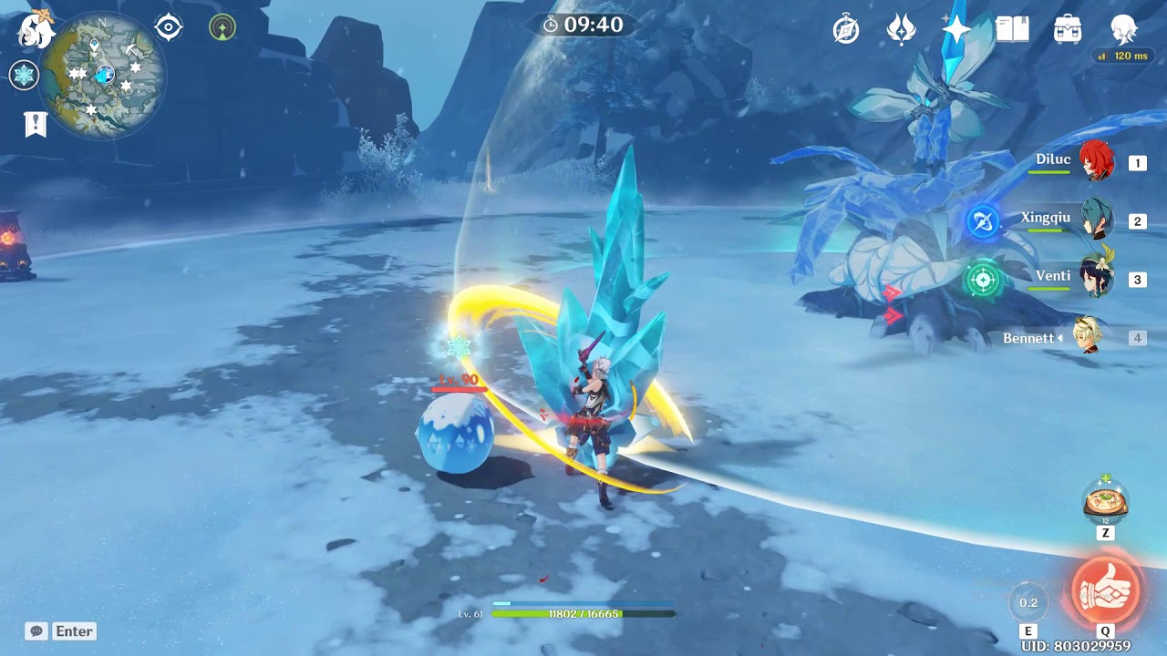 Chalk Prince Event Cryo Flower kill Bennet - YouTube