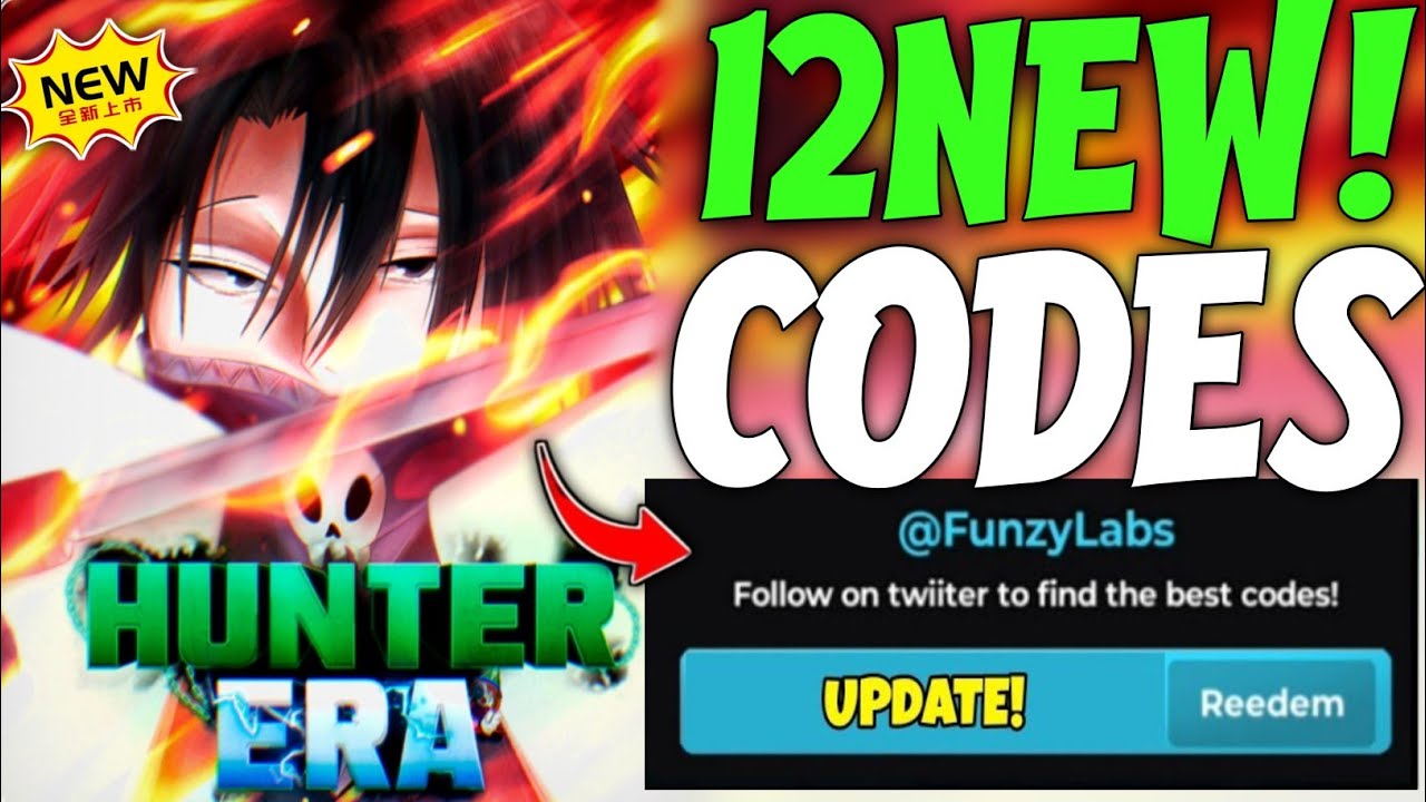 New!! 💥 Hunter Era Roblox Codes August 2024 - All New Hunter Era Codes ...