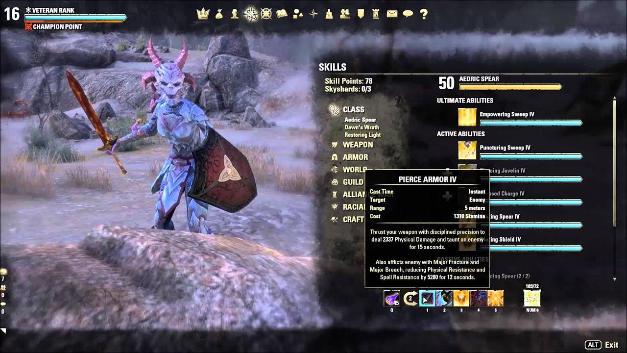 ESO 1.7 Templar Ice Staff Tank (part 1) - YouTube