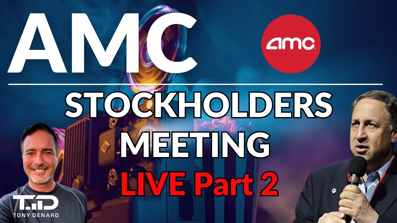 AMC 2024 Annual Stockholders Meeting 🔴LIVE Part 2 June 5, 2024 1:00 PM ...