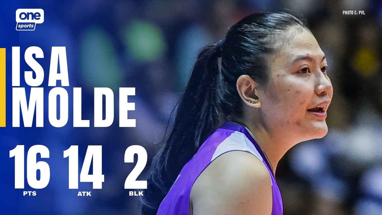 Isa Molde ERUPTS WITH 16 PTS for Choco Mucho vs. Nxled 💯 | 2025 PVL ON ...