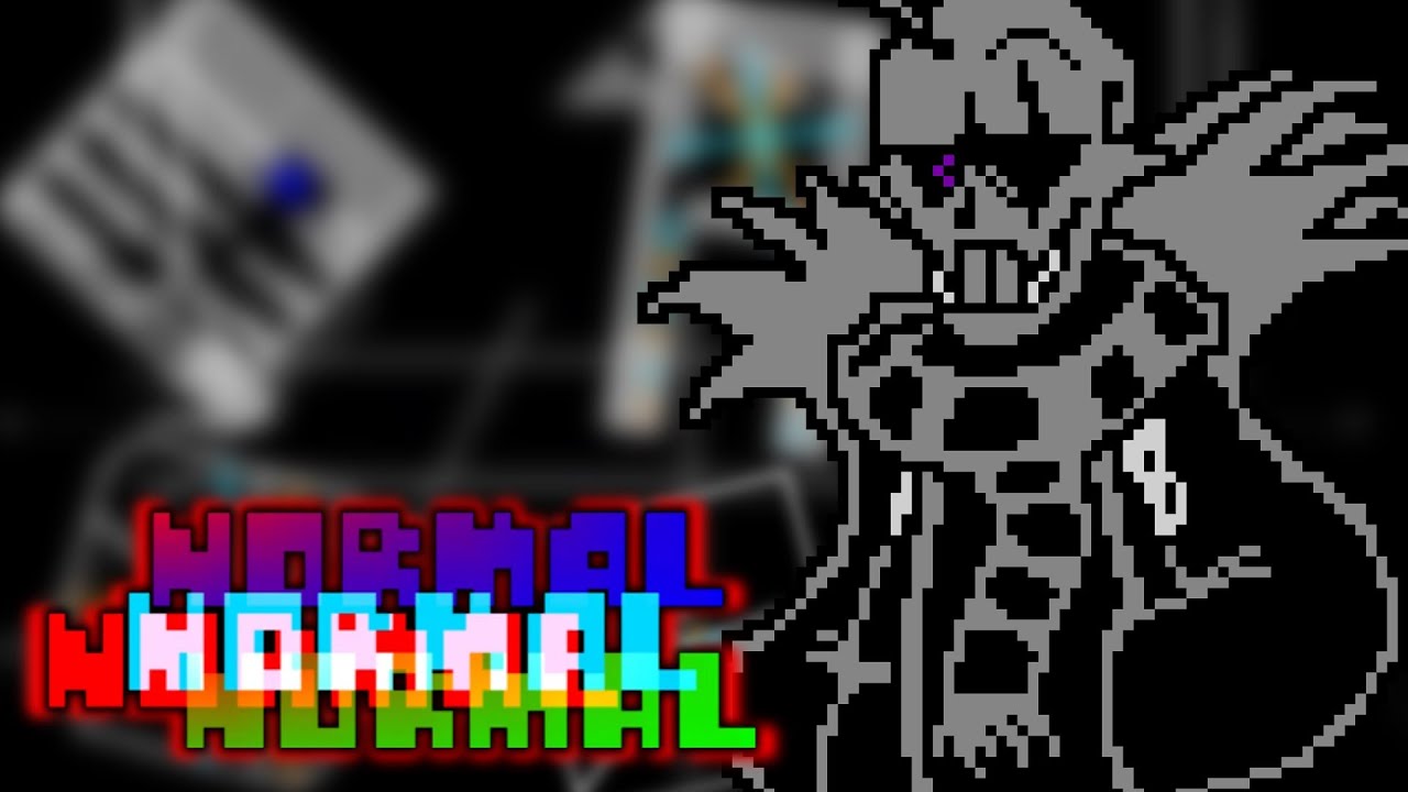 【NORMAL MODE】SwapFell Silvery papyrus fight by Kosh NORMAL MODE ...
