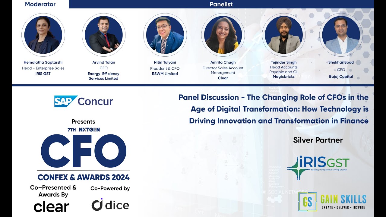 Panel 02: The Changing Role of CFOs in the Age of Digital ...
