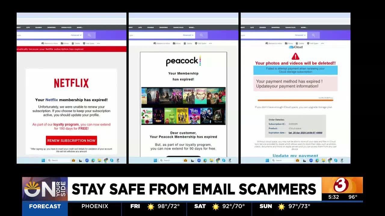 How to protect yourself from a scam email or text message - YouTube