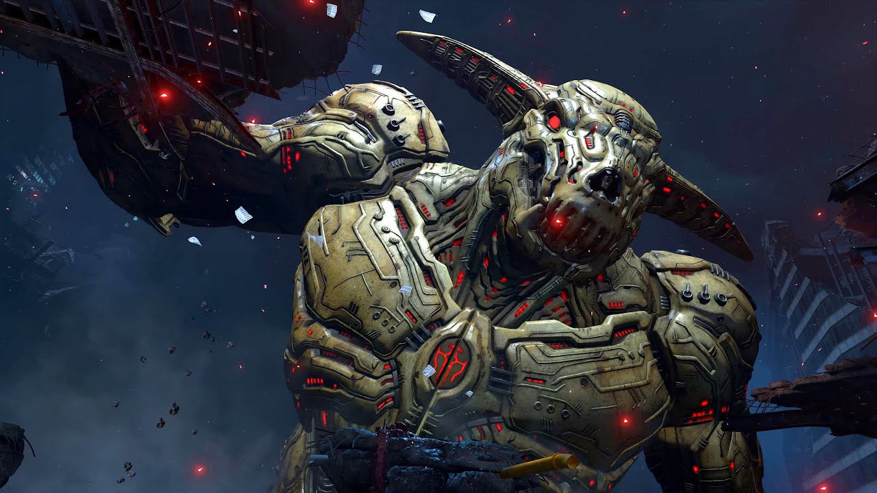 Doom Eternal Part 4 - The Icon of Sin Boss Fight + Game Finale [4K ...