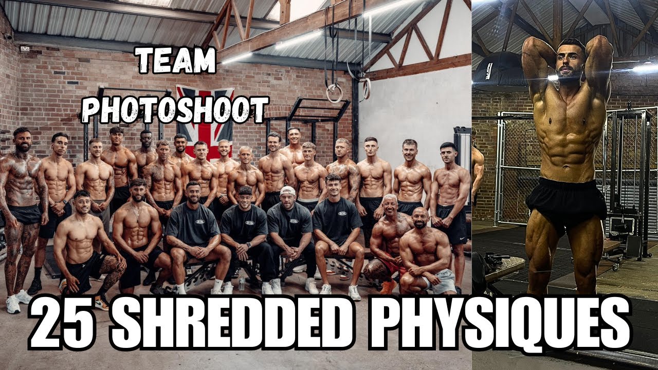 TEAM PHOTOSHOOT | 25 SHREDDED PHYSIQUES | UNBREAKABLE SEASON FINALE ...