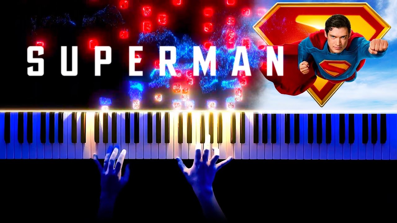 Superman 2025 - Main Theme (EPIC Piano Cover) - YouTube