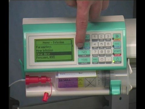 04 SedAcuSol Perfusor Einstellen - YouTube