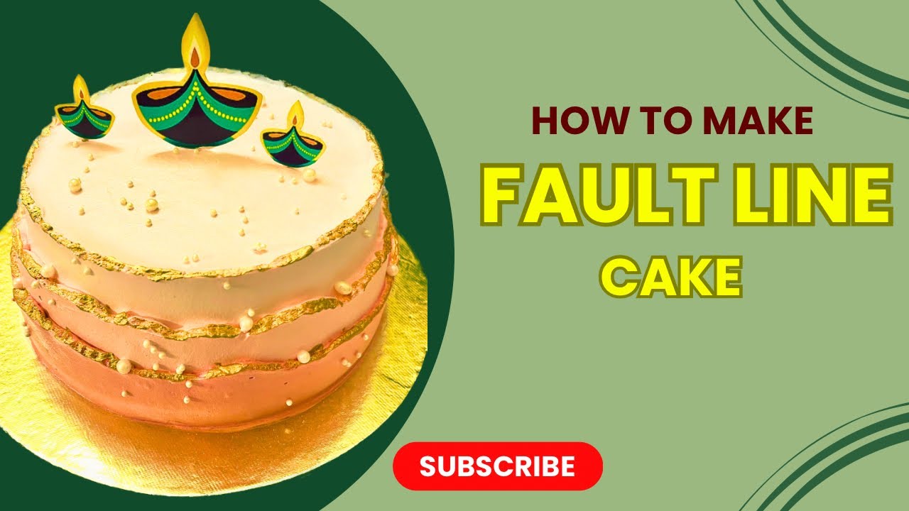 Fault line cake tutorial | tips and techniques - YouTube