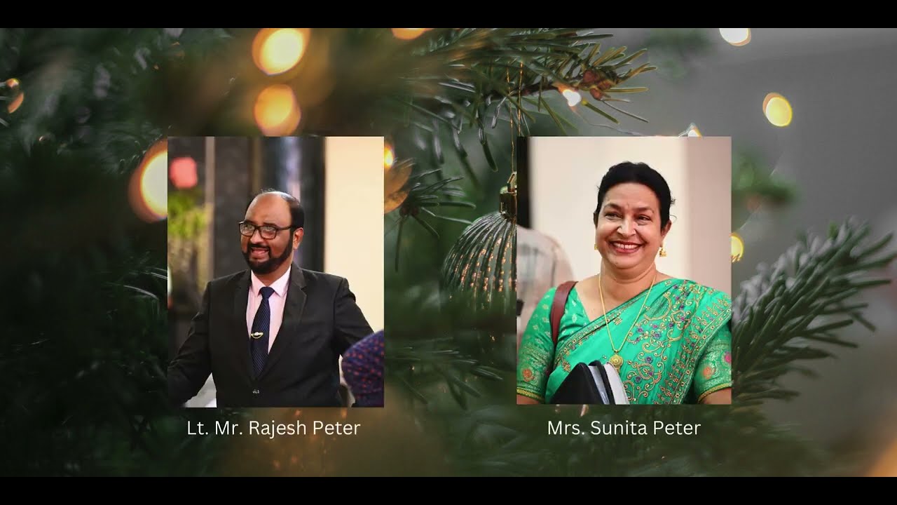 Aao chalein hum Bethlehem | Christmas Song | Lyrical Song | Ft. Rajesh ...