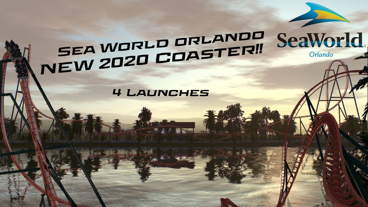 NEW Sea World Orlando 2020 Roller Coaster POV And Offride - YouTube