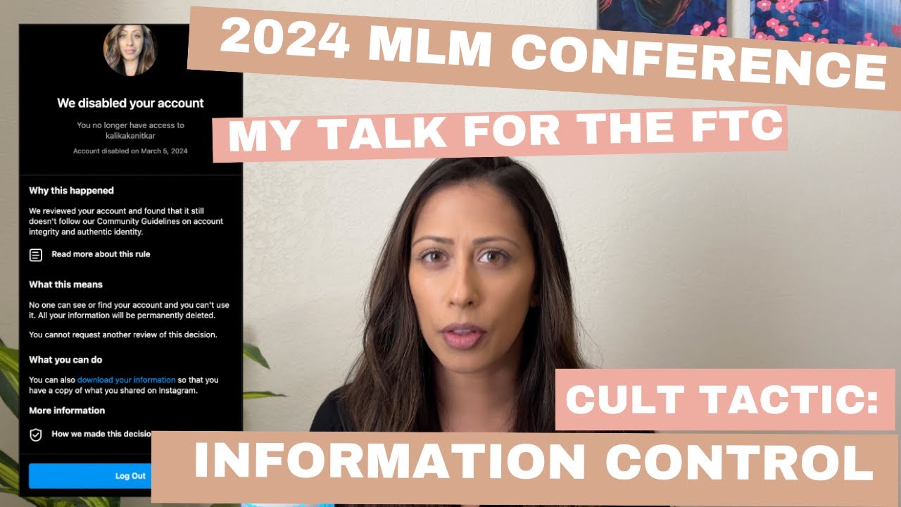 My Thoughts for the FTC at the 2024 MLM Conference in DC #antimlm - YouTube
