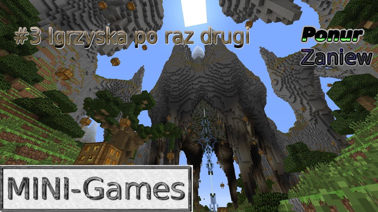 Minecraft - Mini GAMES! #3 Igrzyska śmierci po raz drugi - YouTube
