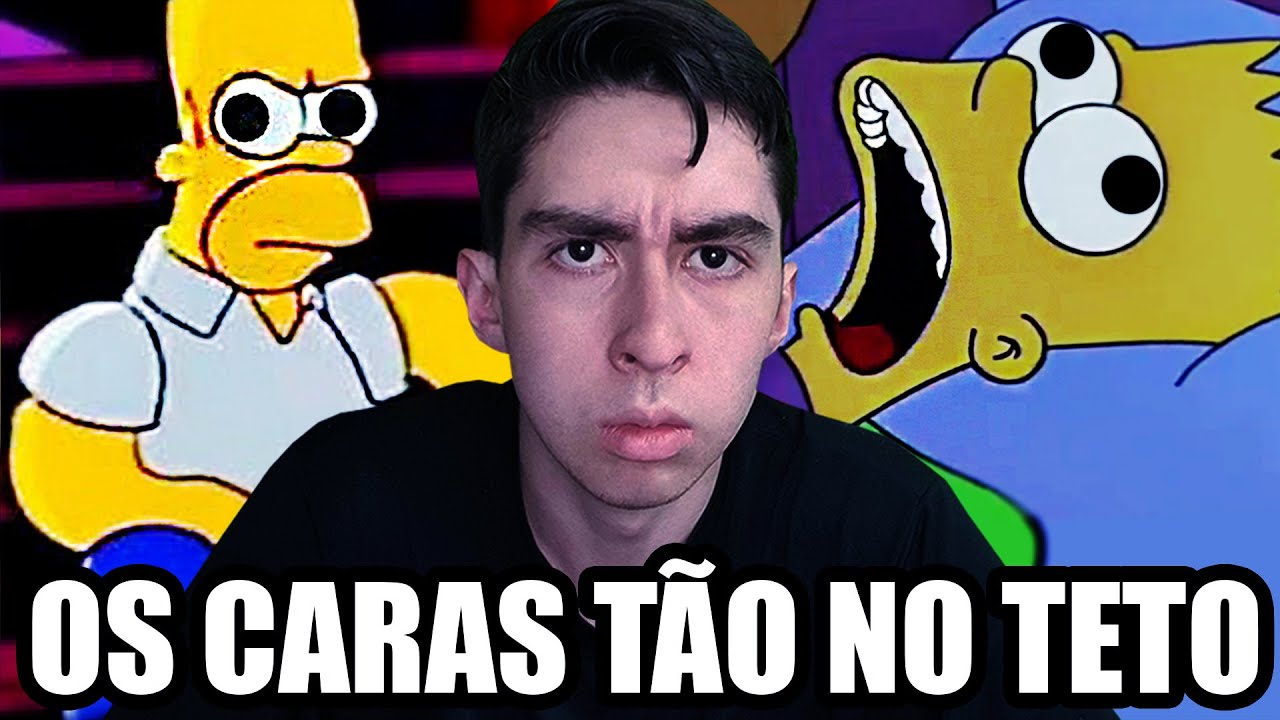 Você Sabe como Surgiu o Meme do OS CARAS TÃO NO TETO? (Homer) - YouTube