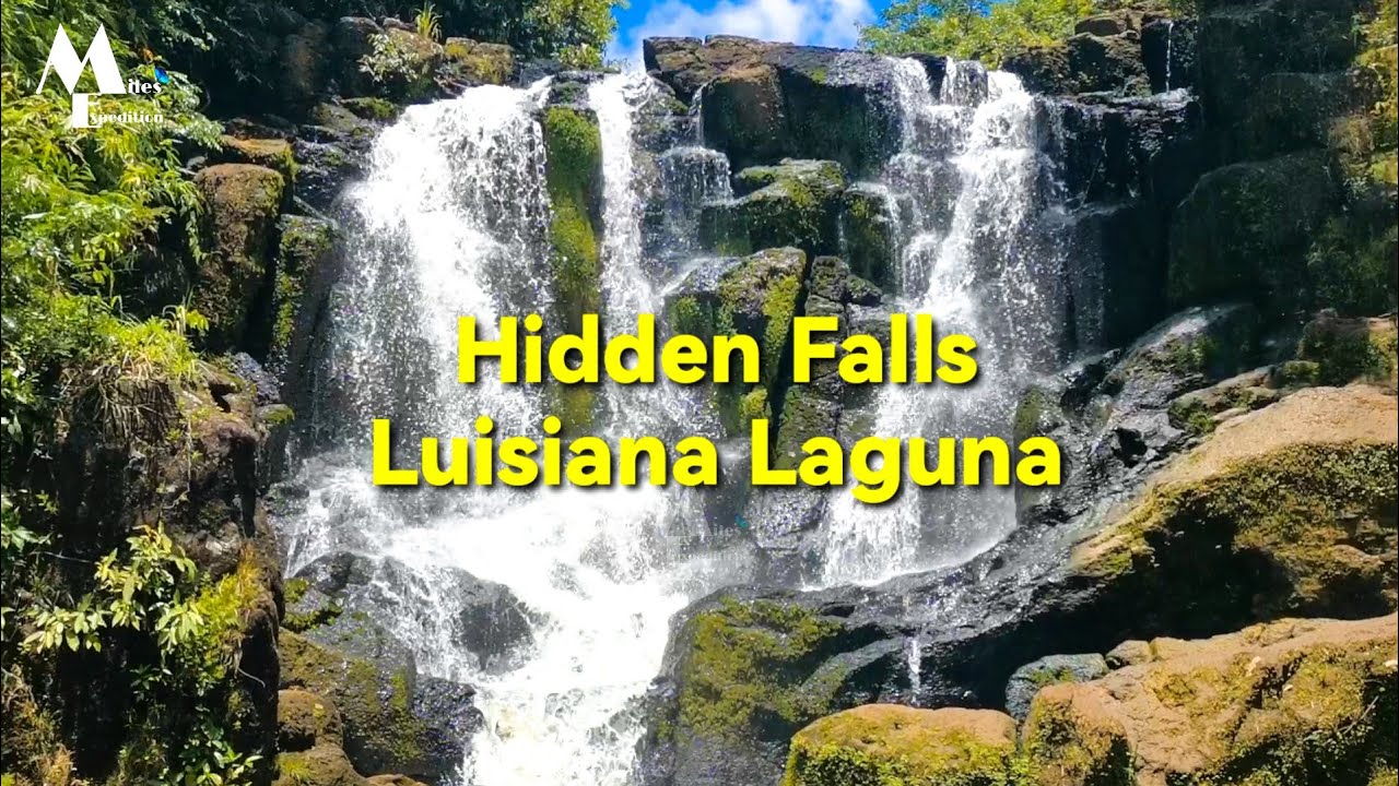 Hidden falls at Talay Falls in Luisiana Laguna | Xpedition - YouTube
