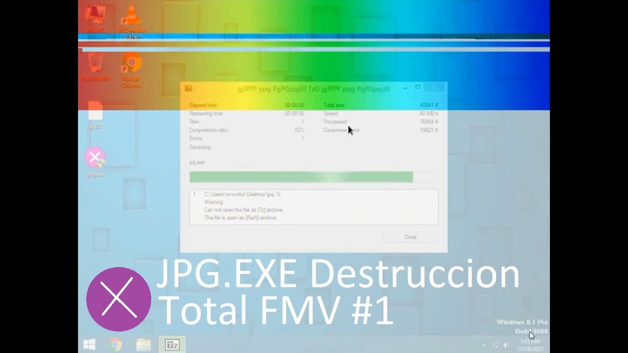 FMV #1 Jpg.exe Y destruccion De Windows (Sin Link En La desc) - YouTube