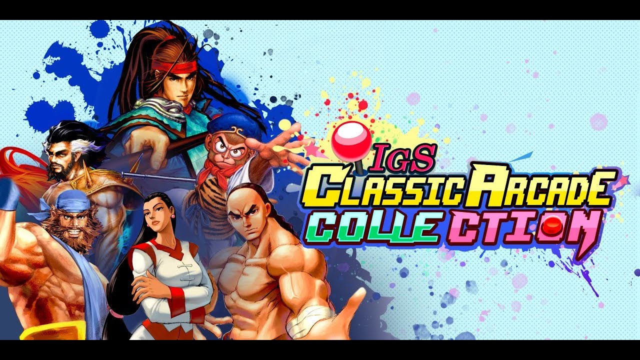 IGS Classic Arcade collection Switch - Gameplay Découverte - YouTube