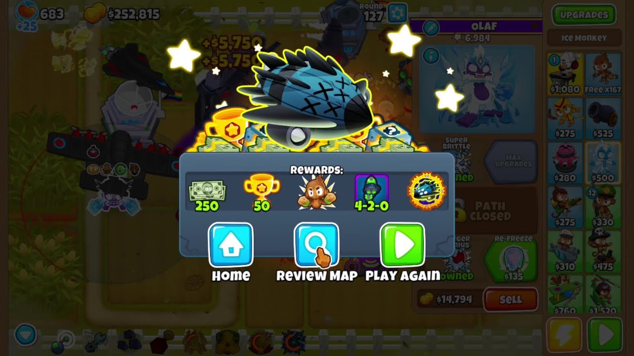 BTD6 - Elite Boss Bloon week 63 - Vortex on "Cornfield" - YouTube