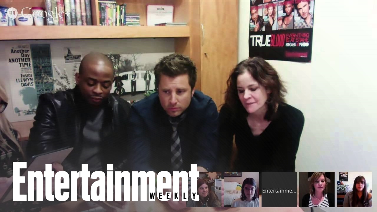 Entertainment Weekly Hangout With 'Psych' Stars Dule Hill And James ...