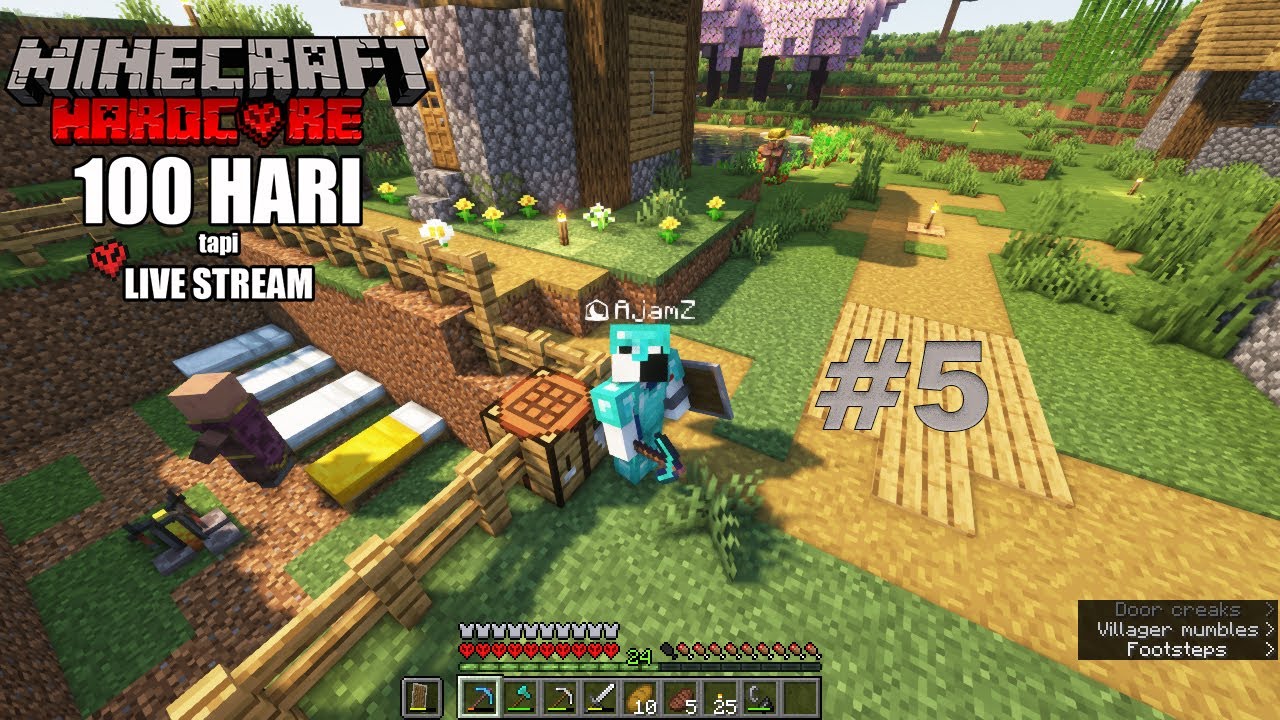 🔴 [LIVE] Udh Day Ke 30 Tapi Masih Miskin 😅 | Minecraft Hardcore 100 Hari - YouTube