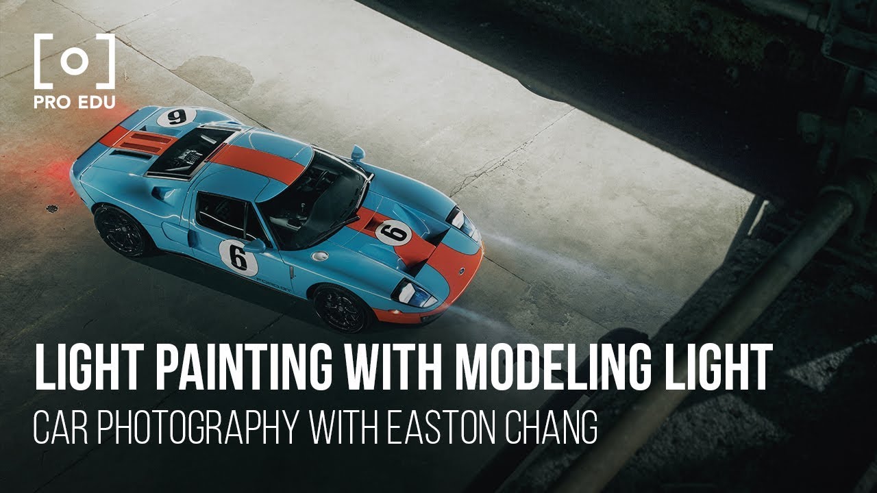 How To Light Paint with Modeling Light for Car Photography - YouTube