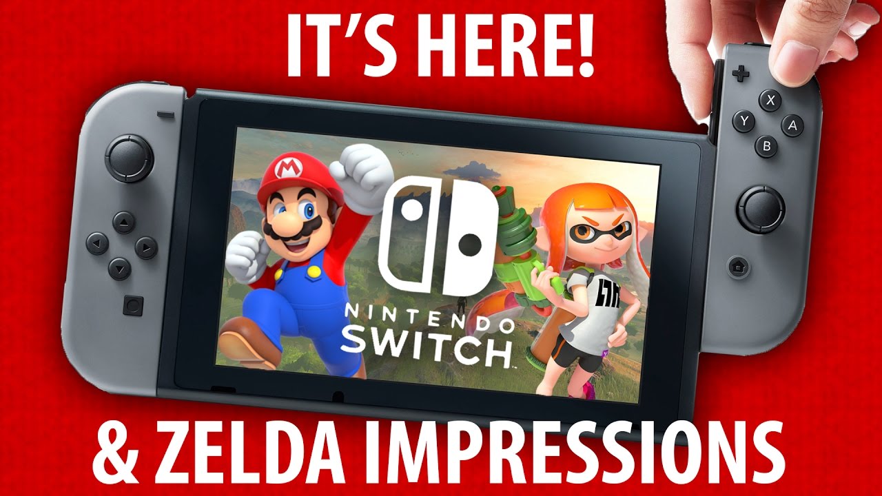 Merry Switchmas!! Switch and Zelda Impressions! - YouTube