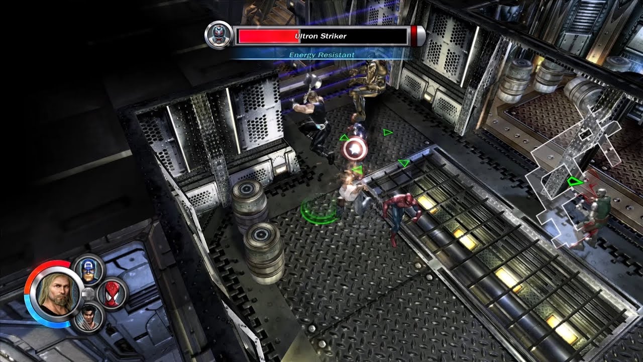 (03) SOS - Protect the Helicarrier engine from the Masters of Evil ...